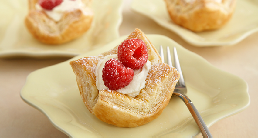 Mini Puff Tartlets - Puff Pastry