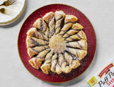 Pull-Apart Puff Pastry Snowflake - Puff Pastry